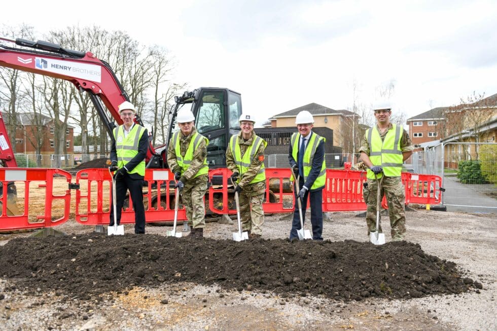 Construction begins on new welfare centre at Pirbright
